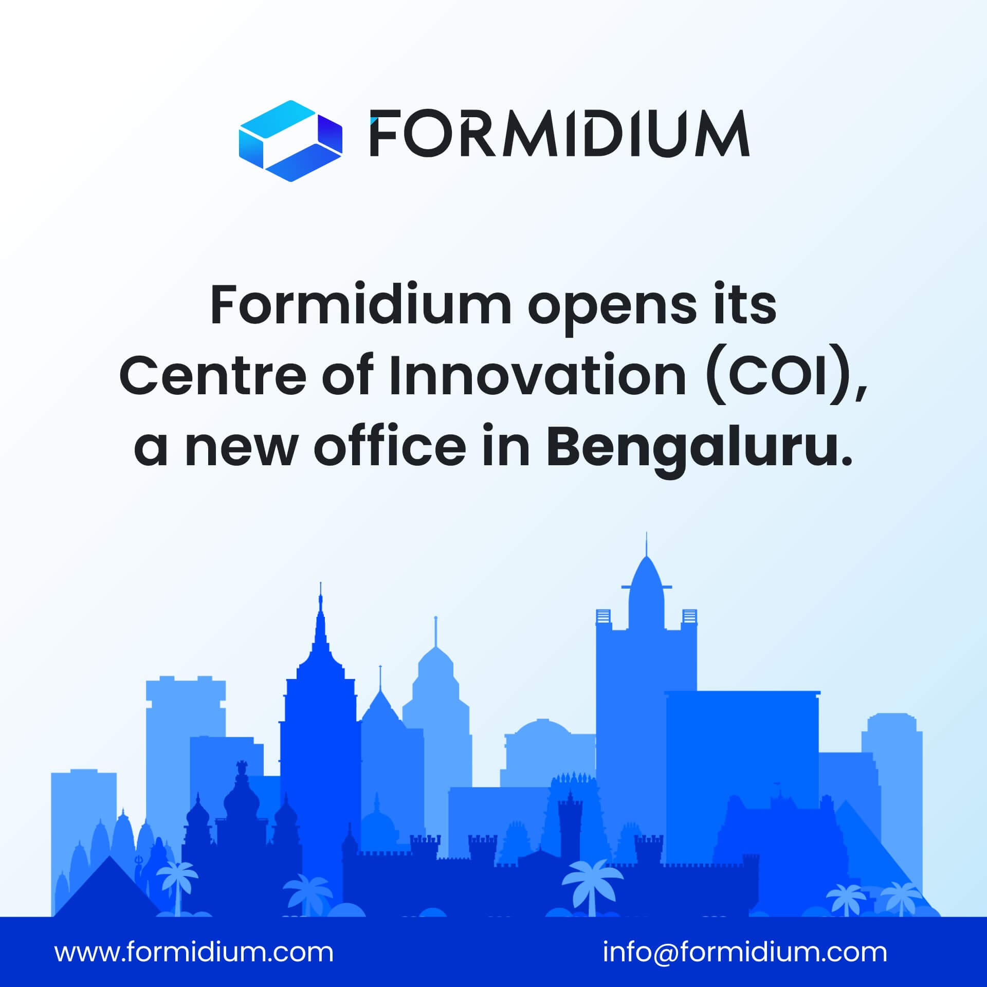 Formidium opens its Centre of Innovation (COI), a new office in Bengaluru | Formdium