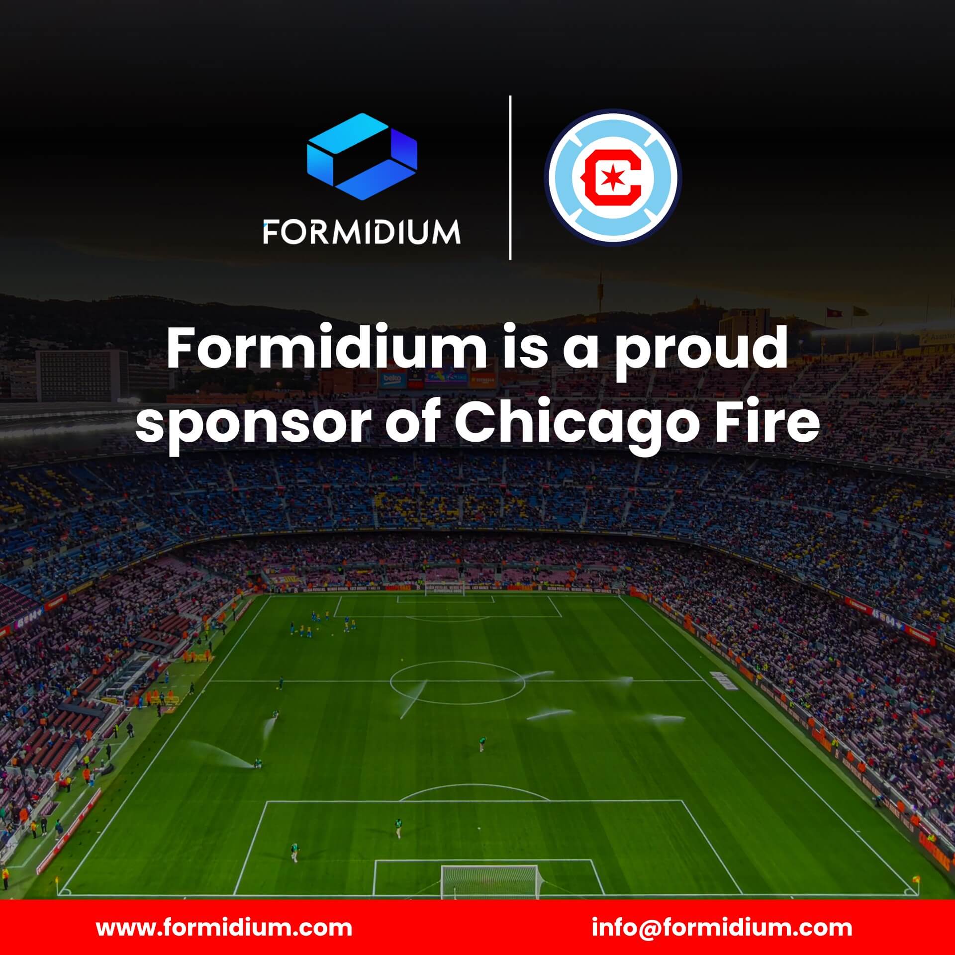 Book Your Executive Experience with Formidium at Chicago Fire FC
